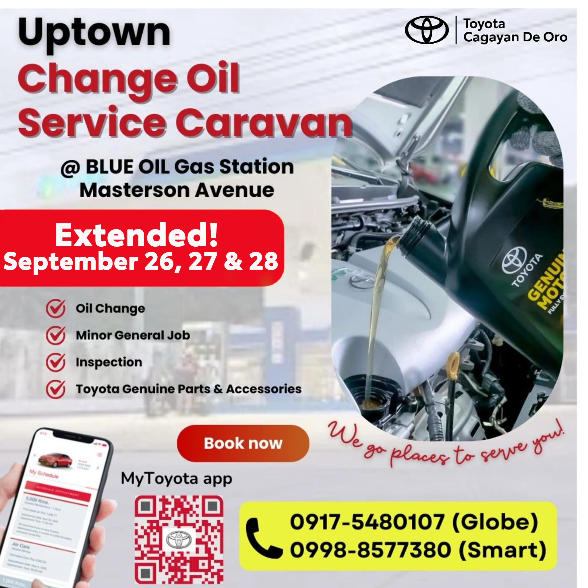 Toyota CDO Service Caravan Extended for Uptown Residents
