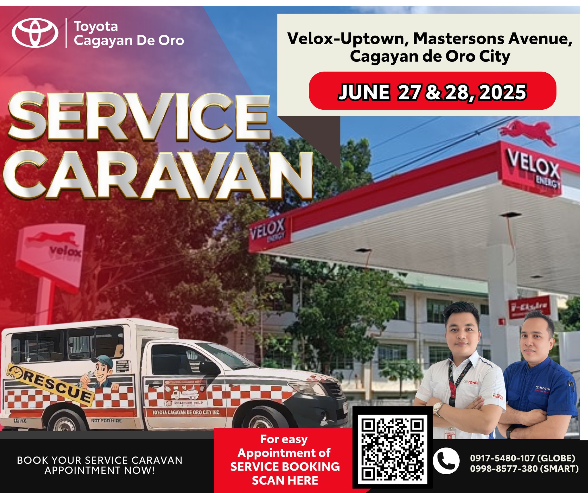 Toyota CDO Uptown Service Caravan on June 27-28, 2025